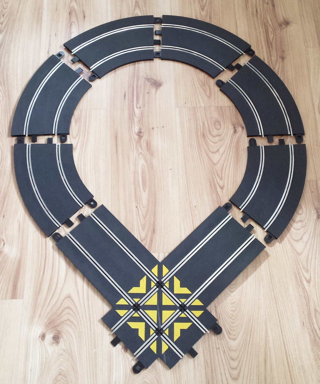 Scalextric Sport 1:32 Track Extension C8210, C8206, C8203 Crossover #E ...