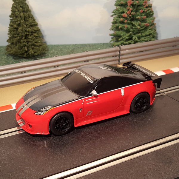 Scalextric 1:32 Drift Car - Red Need For Speed Nissan 350Z – Action ...