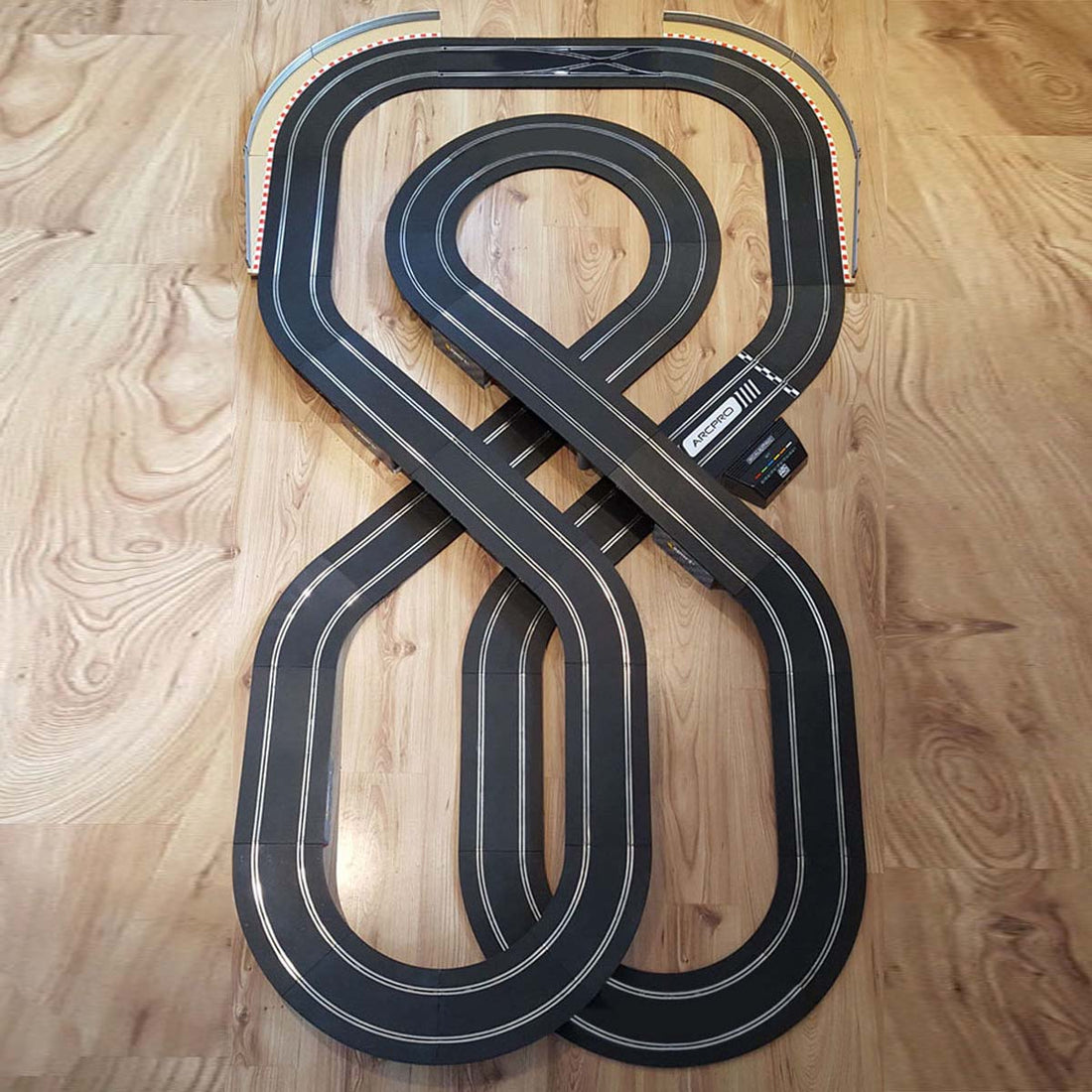 Scalextric Sport 1:32 Track Set - Triple Loop Layout ARC Pro AS19 ...