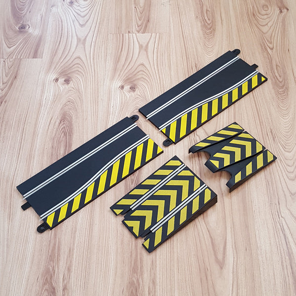 Scalextric Sport Track - C8211 Jump Ramp Leap & C8246 Hatched Side Swi ...