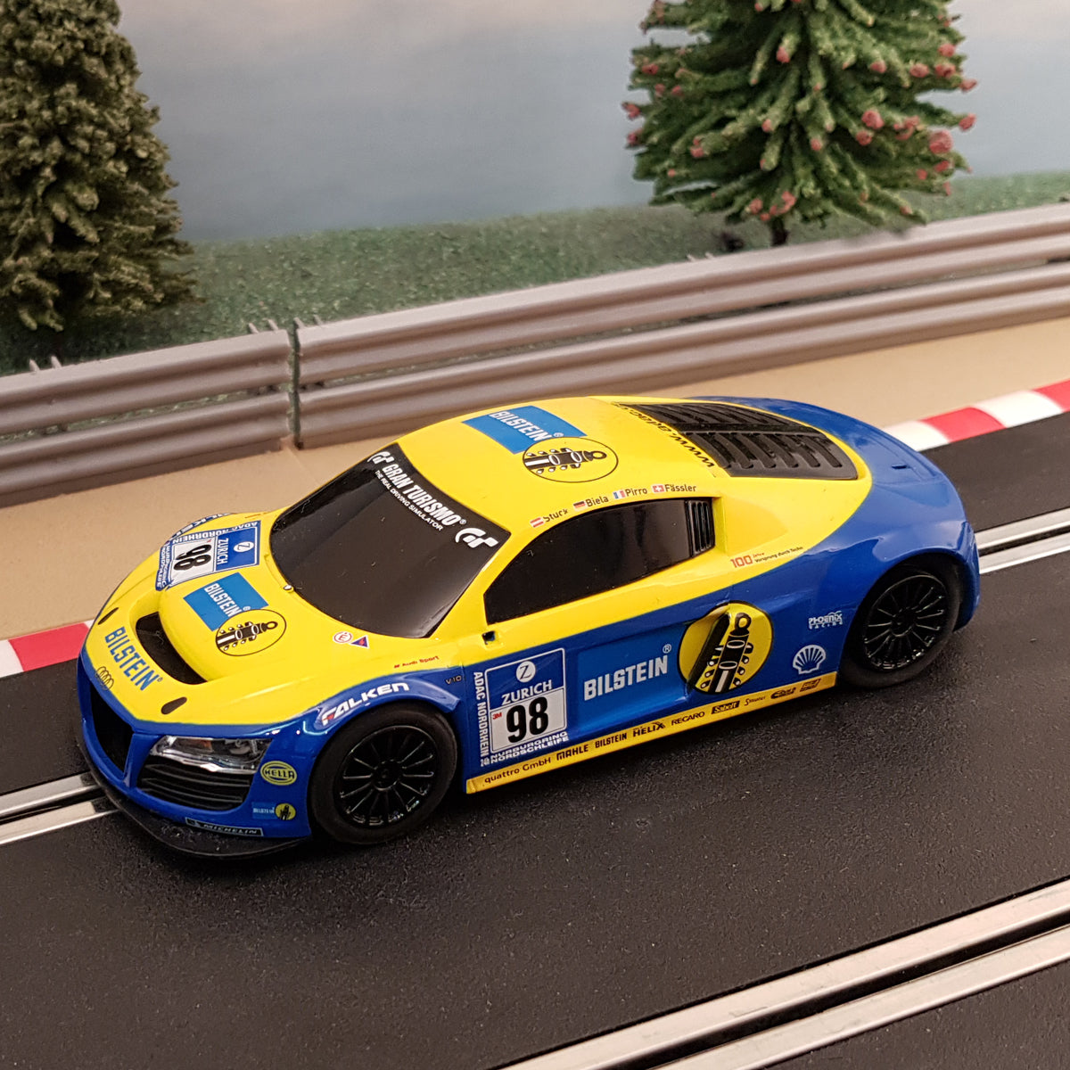 Scalextric 1:32 Car - C3045 Audi R8 LMS GT3 'Bilstein' #98 #GWMS ...