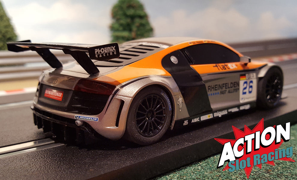 Scalextric 1:32 Car - Audi R8 LMS GT3 FlatEX Team Phoenix #26 #E ...